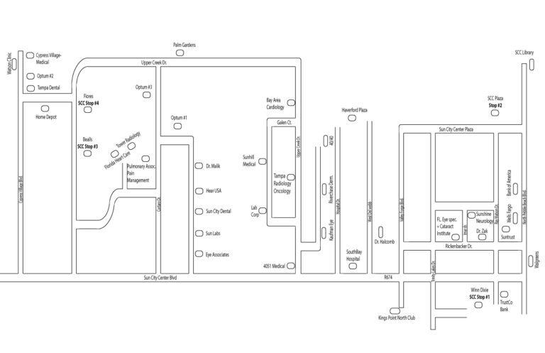 Transportation – Kings Point Sun City Center – An Active Adult Community