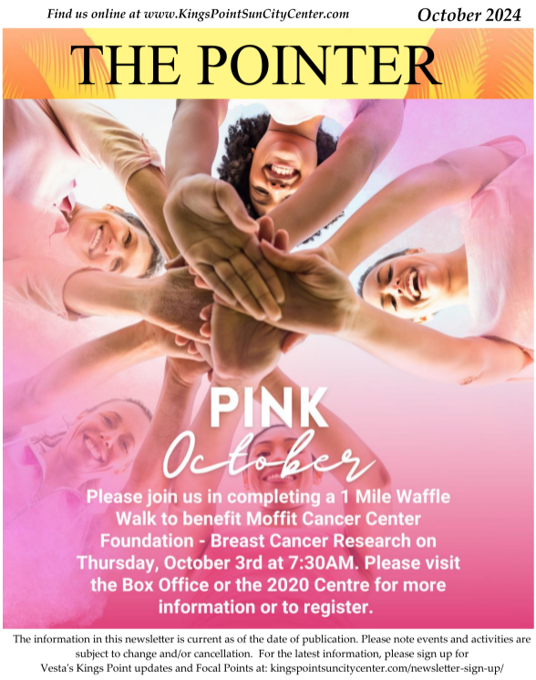 The Pointer – Kings Point Sun City Center – An Active Adult Community
